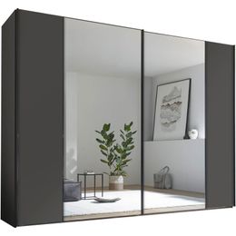 STAUD Schwebet&uuml;renschrank &raquo;Sonett 120 G, Made in Germany&laquo; mit vier verschiedenen Ausstattungsvarianten Holzwerkstoff Vulkan, B/H/T: 270cm x 222cm x 