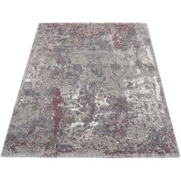 OCI DIE TEPPICHMARKE Teppich &raquo;JUWEL LIRAY, auch als L&auml;ufer und in Rund&laquo; rechteckig 20 mm H&ouml;he Kurzflor, Wohnzimmer, Marmor Optik, Hoch Tief Effekt, 