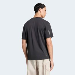 adidas terrex Herren Funktionsshirt "MT LOG TECH T"schwarz, Gr. S, Obermaterial: 100% Polyester, Shirts