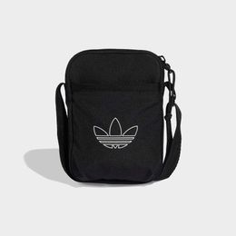 adidas originals Umh&auml;ngetasche 'ADICOLOR FESTIVAL' Herren Gr&ouml;&szlig;e One Size schwarz / wei&szlig;