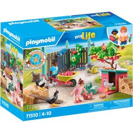 Playmobil Konstruktions-Spielset &raquo;Kleine H&uuml;hnerfarm im Tiny Haus Garten (71510), My Life&laquo; Made in Europe bunt Einheitsgr&ouml;&szlig;e Konstruktions-Spielset