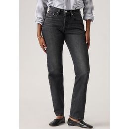 Levi's Levi's Damen Stretch-Jeans &raquo;LV Jeans 501 CURVE BLACKS&laquo; Die Passform schmeichelt kurvigen Figuren schwarz 26, L&auml;nge 32