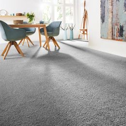 ANDIAMO Teppichboden &raquo;Softness, Velours, Gesamth&ouml;he 17 mm, Luxusklasse LC5&laquo; rechteckig Uni Farben, Breite 400 cm, besonders weich, Wohnzimmer, Schlafzimmer 