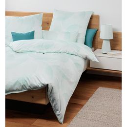 Janine Bettw&auml;sche &raquo;CARMEN S 55125 02 155x200,80x80&laquo; mit Rei&szlig;verschluss Interlock-Jersey, Obermaterial: 100% Baumwolle B/L: 155cm x 200cm, 1 Stk., 1 Stk., 