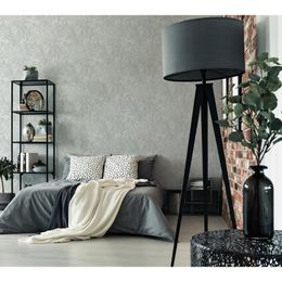 Livingwalls living walls Vliestapete &raquo;Tapete mit Blattschatten-Optik - Tropisches Muster&laquo; matt strukturiert Sanfte Vliestapete mit tropischem Blattschatten-Muster