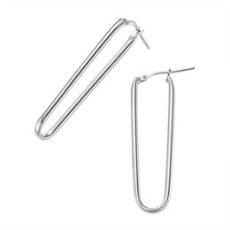 Firetti Damen Paar Creolen &raquo;Schmuck Geschenk Silber 925 Ohrschmuck Ohrringe l&auml;nglich oval&laquo; silber Silber 925 (Sterlingsilber)