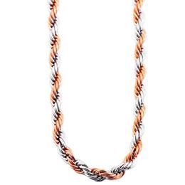 Adelia&acute;s ADELIA ́S Damen Kette ohne Anh&auml;nger "Damen Edelstahl Kordelkette Halskette", 55, Edelstahl, silber, Edelstahl, Halsketten