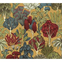 ARCHITECTS PAPER Vliestapete &raquo;Floral Impression&laquo; Wald botanisch floral glatt Blumentapete Tapete Dschungel Tapeten Wohnzimmer Schlafzimmer K&uuml;che bunt Vlies B/L: 0,53m 
