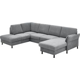 Die PlanBar Wohnlandschaft &raquo;ZE-EM18013 U-Form, Breite 305 cm&laquo; wahlweise mit Kopfst&uuml;tzen und Liegearmlehne 100% Polyester B/H/T: 305cm x 90cm x 200cm, 