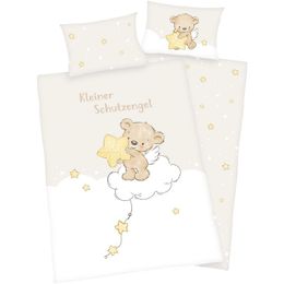 Baby Best Babybettw&auml;sche &raquo;kleiner Schutzengel&laquo; 2 Stk. bunt Renforc&eacute;, Obermaterial: 100% Baumwolle B/L: 100cm x 135cm, 1 Stk., 1 Stk., Renforc&eacute;, B/L: 40cm x 60cm