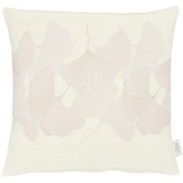 Apelt Dekokissen &raquo;2900&laquo; Kissenh&uuml;lle ohne F&uuml;llung, 1 St&uuml;ck beige Kunstfaser B/L: 46cm x 46cm, 1 Stk.