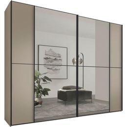 STAUD Schwebet&uuml;renschrank &raquo;Sonett 220G, Made in Germany&laquo;, mit vier verschiedenen Ausstattungsvarianten beige Holzwerkstoff Sand, B/H/T: 298cm x 222cm 