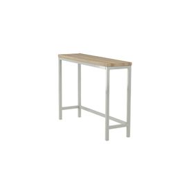 Beistelltisch &raquo;Rise, schmaler hoher Beistelltisch, 110 &times; 30 cm&laquo; Ablagetisch, Stahl, schmal, hoch, modern, schlicht B/H/T: 30cm x 80cm x 30cm