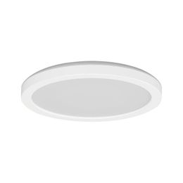 Paulmann LED Panel &raquo;Atria Shine 4000K IP44 rund&laquo; LED-Modul 1 Stk. Neutralwei&szlig; Bewegungssensor wei&szlig; 1, &Oslash; 19cm H: 3cm, 1 Stk.