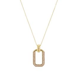 JOOP! Damen JOOP! Kette mit Anh&auml;nger mit Zirkonia (synth.) Silber 925 (Sterlingsilber), L: 45 B: 1,3mm