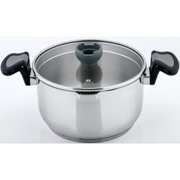 CS SOLINGEN Fleischtopf &raquo;Aron&laquo; 1 Stk. tlg. Edelstahl 18/10 silber &Oslash; 20cm