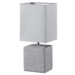 REALITY LEUCHTEN Tischleuchte E14 2 Stk. Set - 2 St&uuml;ck grau 1, H: 29cm, 2 Stk.