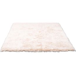 Tom Tailor HOME Hochflor-Teppich &raquo;Flocatic&laquo; rechteckig 60 mm H&ouml;he super weich und flauschig, ideal im Wohnzimmer & Schlafzimmer beige Kunstfaser B : 