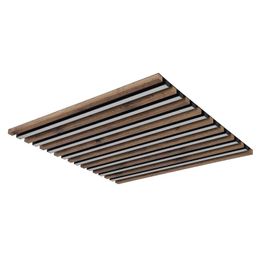 Globo LIGHTING LED Deckenleuchte &raquo;HAYDEN&laquo; LED-Modul 1 Stk. warmwei&szlig; - kaltwei&szlig; Deckenlampe, Wohnzimmer, Schlafzimmer, Design Lampe braun 1, H: 6cm, 1 
