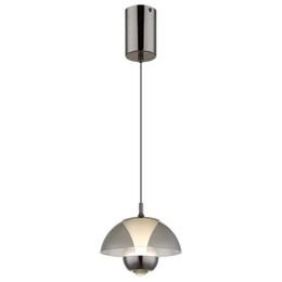 Globo LIGHTING H&auml;ngeleuchte &raquo;BERNIE&laquo; LED-Modul 1 Stk. Sensor LED H&auml;ngeleuchte f&uuml;r Esszimmer schwarz 1, &Oslash; 18cm H: 200cm, 1 Stk.