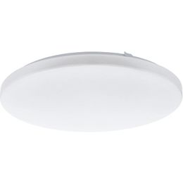 Eglo LED Deckenleuchte &raquo;FRANIA Deckenlampe, wei&szlig;, geringe Aufbauh&ouml;he, Watt, B&uuml;ro&laquo; LED-Board 1 Stk. Warmwei&szlig; Wohzimmer, K&uuml;che, Esszimmer, Flur, modern 