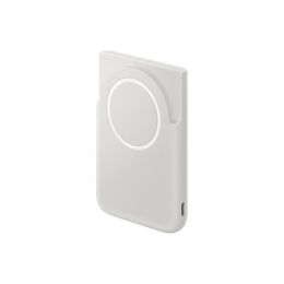 Samsung Powerbank &raquo;Magnet Wireless Powerbank 5.000 mAh&laquo; Magnet Wireless Powerbank, 5.000 mAh, Gray wei&szlig; Praktische Kapazit&auml;t und kompakte Gr&ouml;&szlig;e machen es zum 
