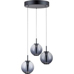 Neuhaus PURE LED Pendelleuchte &raquo;PURE E-Infinity&laquo; LED-Board 1 Stk. warmwei&szlig; - kaltwei&szlig; e-SLIDE Funktion, CCT, dimmbar, Fernbedienung schwarz 3, &Oslash; 