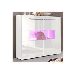 Highboard &raquo;Aqua&laquo; Breite 120 cm wei&szlig; Einheitsgr&ouml;&szlig;e