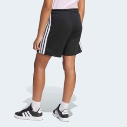 M&auml;dchen Shorts "JG 3S SH 280", schwarz-wei&szlig;, Gr. 164, adidas Sportswear, Obermaterial: 55% Baumwolle, 36% Polyester, 9% Viskose, Hosen