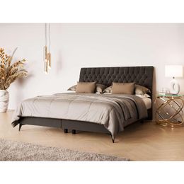 Home Affaire Bett &raquo;SYDNEE mit Matratze und Topper, in 2 Breiten (160 und 180 cm)&laquo; Boxspringbett mit Kopfteil, Bettkasten, Matratze (BFK/TFK) und 