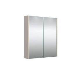 Welltime Spiegelschrank &raquo;Scandic&laquo; verspiegelt, mit Soft-Close-Funktion, verschiedene Breiten, FSC beige FSC -zertifizierter Holzwerkstoff B/H/T: 