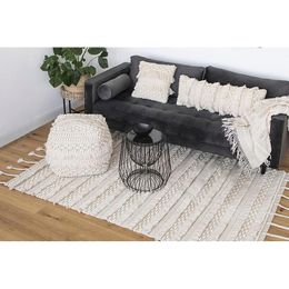 me gusta Wollteppich &raquo;Bohist 325&laquo; rechteckig 18 mm H&ouml;he beige Wolle B : 200cm 1 Stk., 18mm, L: 290cm