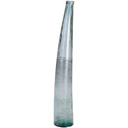 Gilde Bodenvase &raquo;Bodenvase Bleu&laquo; transparent Glas B/H/T: 20cm x 120cm x 20cm &Oslash; 20cm