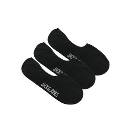 Jack & Jones Jack & Jones Herren Sneakersocken &raquo;JACDOUGLAS &ndash; Kurze Socken mit Stretch, ideal f&uuml;r den Alltag&laquo; Packung, 3 Paar tlg. unifarben, casual schwarz 1