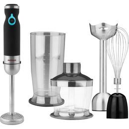 Gastroback Stabmixer &raquo;Set Advanced Pro 40975&laquo; 800 W 5 Leistungsstufen silber Einheitsgr&ouml;&szlig;e Stabmixer