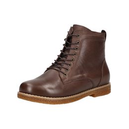 Andrea Conti Damen Schn&uuml;rstiefelette "Andrea Conti Stiefelette Leder", Gr. 37, braun, Leder, Schuhe