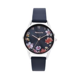 Tamaris Damen Quarzuhr Armbanduhr, Damenuhr, Silikonarmband, analog Einheitsgr&ouml;&szlig;e
