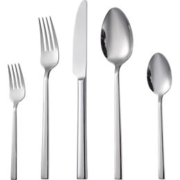 Hanseatic Besteck-Set &raquo;DAILY&laquo; leichtes und minimalistisches Design silber Edelstahl 18/10 30