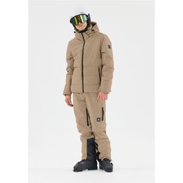 WHISTLER Herren Skijacke "Lakeland", beige, Gr. L, unifarben, 100% Polyester, Jacken, mit wasserabweisender Membran