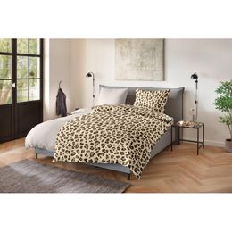 Primera Bettw&auml;sche &raquo;Soft-Seersucker-Bettw&auml;sche Serval&laquo; 2 Soft-Seersucker, Obermaterial: 100% Baumwolle B/L: 155cm x 220cm, 1 Stk., 1 Stk., Soft-Seersucker, B/