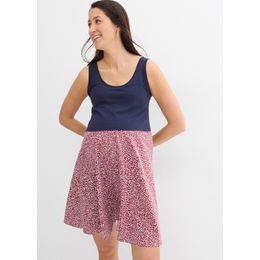 bonprix Damen Umstandskleid, bunt, Gr. 40, Jersey, Obermaterial: 95% Baumwolle, 5% Elasthan. Einsatz: 95% Baumwolle, 5% Elasthan, Kleider, aus