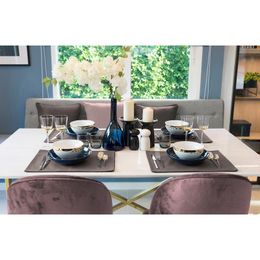 Adam Platzset &raquo;Uni Collection&laquo; GOTS zertifiziert, Made in Germany braun Obermaterial: 100% Baumwolle B/L: 40cm x 50cm, 2 Stk., Bio-Baumwolle, rechteckig