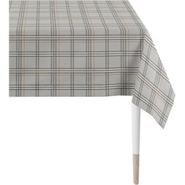 Apelt Tischdecke &raquo;9538 CHALET STYLE&laquo; Digitaldruck grau Baumwolle B/L: 150cm x 250cm, 1 Stk., rechteckig