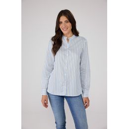 LIEBLINGSST&Uuml;CK LIEBLINGSST&Uuml;CK Damen Klassische Bluse "RatiL", blau, Gr. 42, 60% Lyocell, 40% Baumwolle, Blusen, aus Lyocell und Baumwolle
