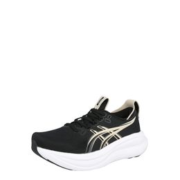 asics Laufschuh 'Gel-Nimbus 28' Damen Gr&ouml;&szlig;e 40.5 hellbeige / schwarz