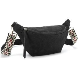 Vivance Damen Bauchtasche &raquo;Umh&auml;ngetasche, H&uuml;fttasche, Crossbody Bag, G&uuml;rteltasche&laquo; Handtasche Damen zum Umh&auml;ngen mit austauschbarem Schulterriemen 