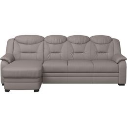 COTTA Ecksofa &raquo;Marcus L-Form&laquo; wahlweise mit Schlaffunktion beige 64% Polyurethan, 25% Polyester, 11% Baumwolle B/H/T: 262cm x 99cm x 162cm, Kunstleder