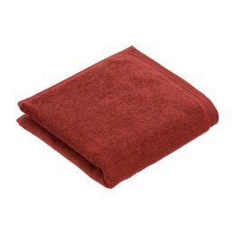 Vossen Handt&uuml;cher &raquo;Detox Time&laquo; Waffelpiqu&eacute; Bord&uuml;ren rot Waffelpiqu&eacute;, Baumwolle B/L: 50cmx100cm, 2 Stk., Waffelpiqu&eacute;
