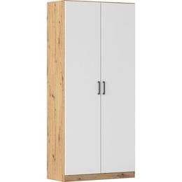 Rauch Mehrzweckschrank &raquo;Garderobe Kleiderschrank Schrank Schuhschrank Putzschrank MINOSA&laquo; Breiten 47/69/91/136 cm, H&ouml;hen 197/210 cm, In 4 Breiten mit 