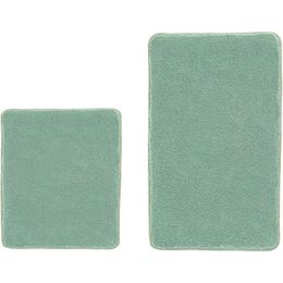 Kleine Wolke Badematte &raquo;RELAX, Badvorleger, Badezimmer Teppich&laquo; H&ouml;he 30 mm rutschhemmend beschichtet fu&szlig;bodenheizungsgeeignet Badteppich, meliert, rechteckig, rund